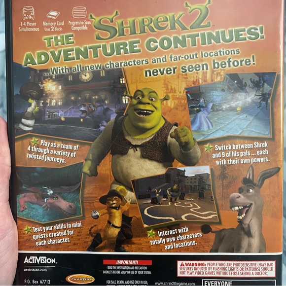 Nintendo | Video Games & Consoles | Shrek 2 Gamecube Game Untested ...